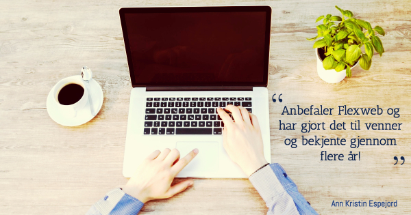 FlexWeb - leverandør av hjemmeside, nettbutikk & nett markedføring